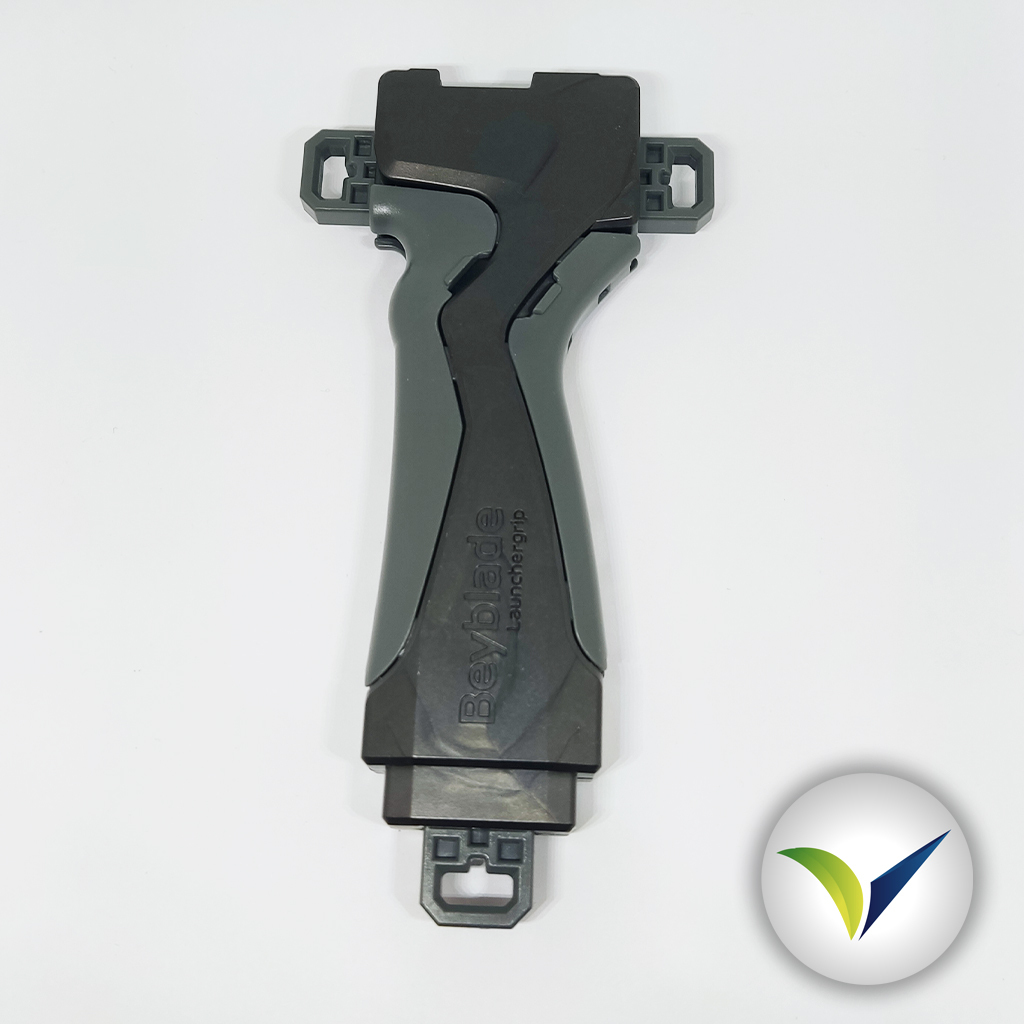 TAKARA TOMY Original Beyblade Burst Launcher Grip Gunmetal Color USED ...