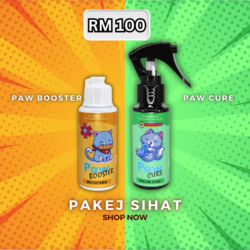 PAKEJ SIHAT (Paw Booster + Paw Cure) | Shopee Malaysia