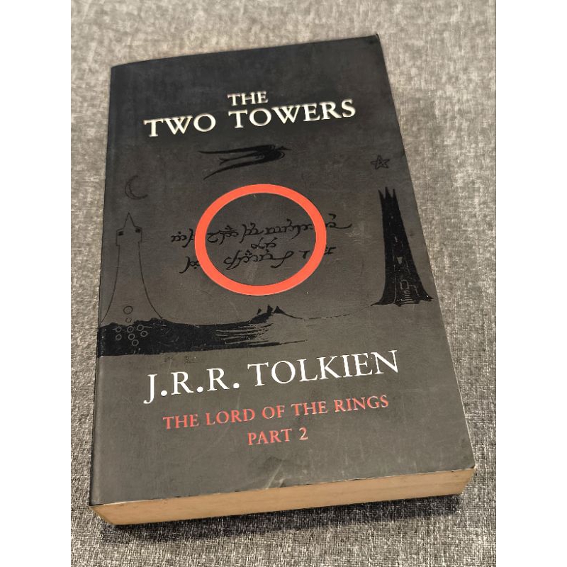 The Two Towers Book J R R Tolkien The Lord Of The Rings Part 2 | Shopee ...