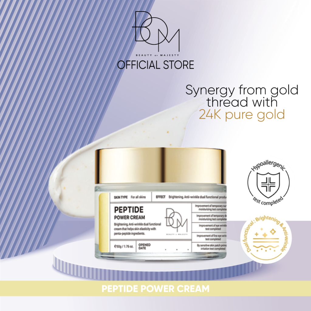 Beauty Of Majesty BOM Peptide Power Cream (50g) | Shopee Malaysia