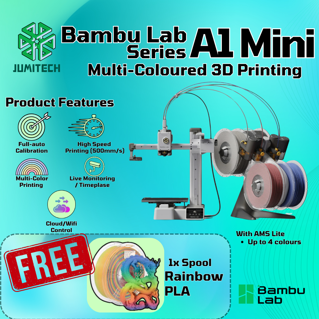 Bambu Lab A1 Series | A1 & A1 Mini with AMS Lite Bundle | Core XY ...