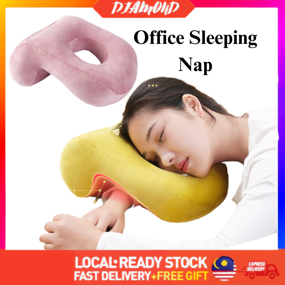 Diamond Office Nap Sleeping Neck Soft Pillows Bolster Bantal Office ...