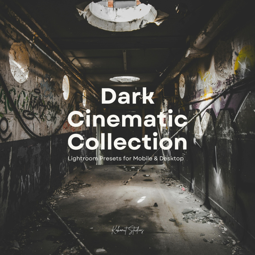Dark Cinematic Collection [Lightroom Presets/Premiere Pro Luts ...