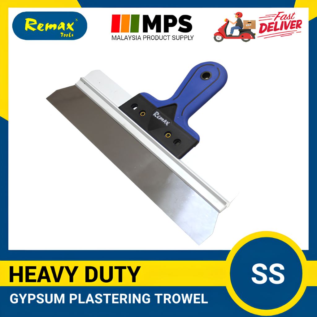 REMAX Stainless Steel Putty Scrapper Skim Coat Cement Plastering ...