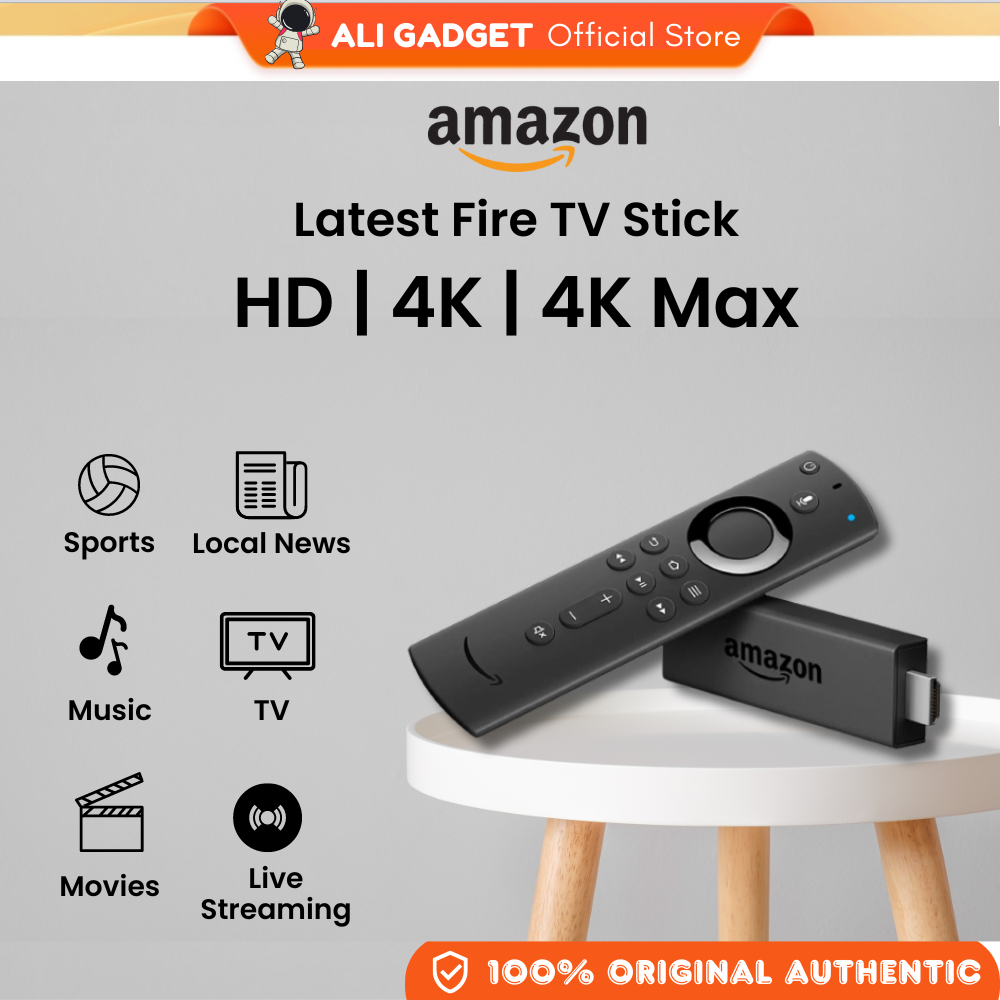 Amazon Fire TV Stick HD/ 4K/ Lite/ 4K Max 2nd Gen Streaming Media ...