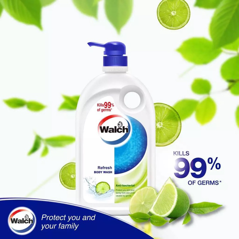 Walch Anti-Bacterial Body Wash - Refresh(500ML) | Shopee Malaysia