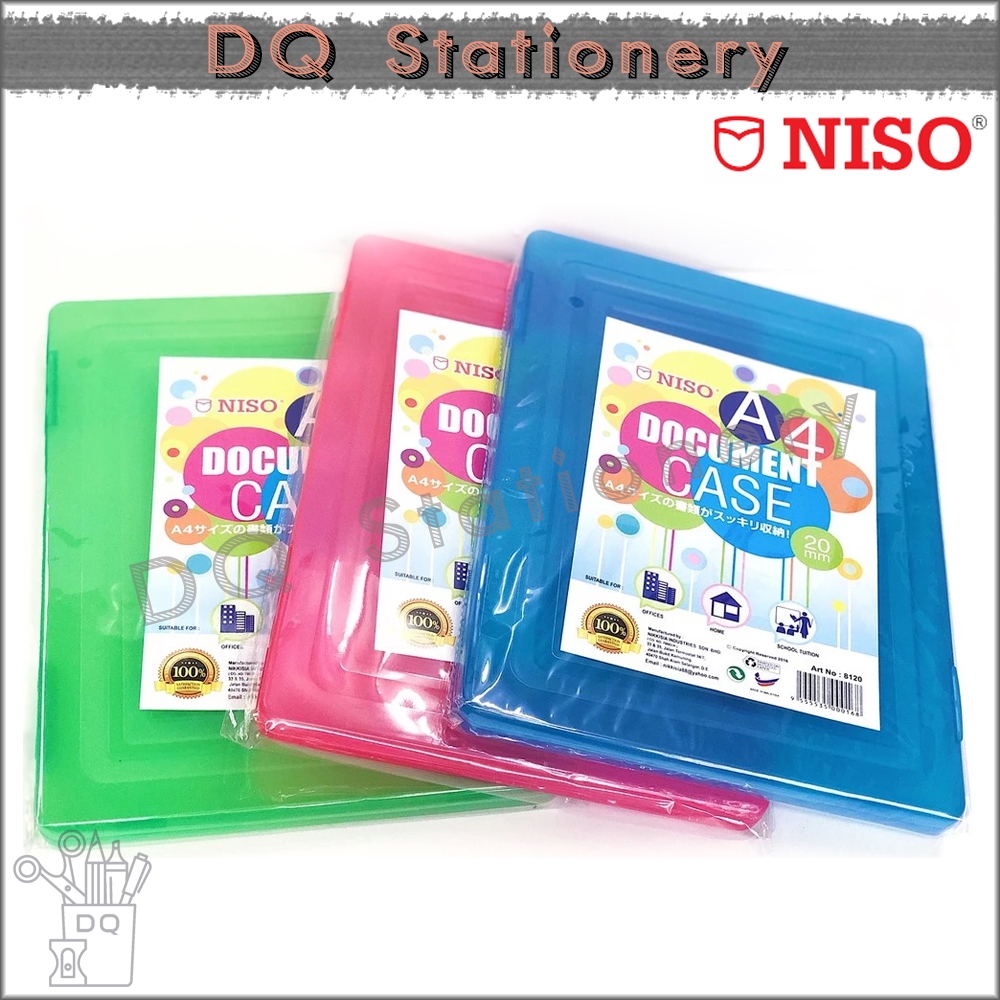 Niso A4 20mm Document Case (DC 8120) | Shopee Malaysia