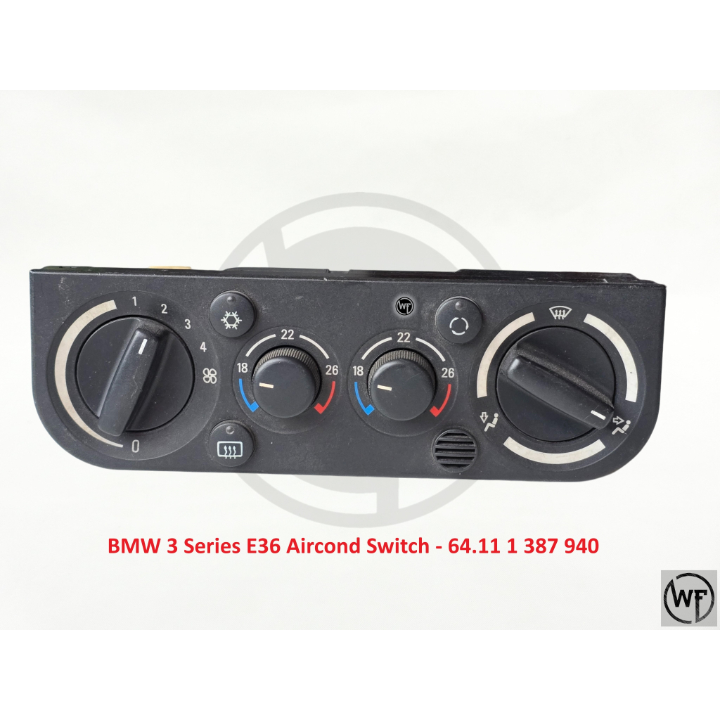 BMW 3 Series E36 Aircond Switch - 64 11 1 387 940 | Shopee Malaysia