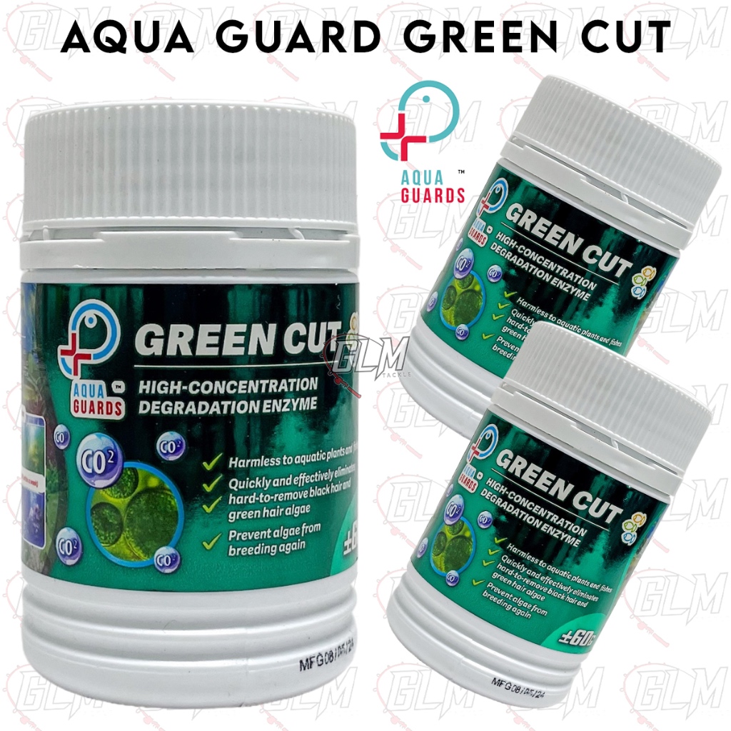 AQUA GUARDS GREEN CUT FOR HIGH-CONCENTRATION DEGRADATION ENZYME 60G | Shopee Malaysia