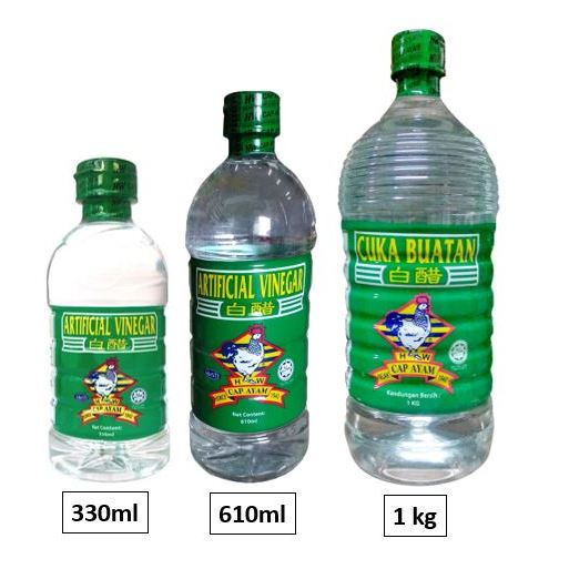 CUKA SABAH CAP AYAM (330ml/610ml/1kg) | Shopee Malaysia