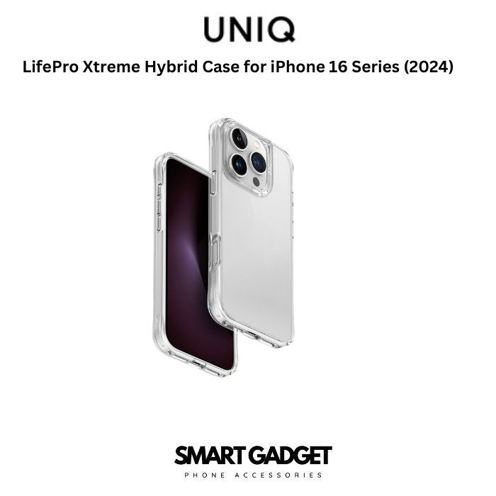 Uniq LifePro Xtreme Hybrid Case for iPhone 16 Series (2024) | Shopee ...