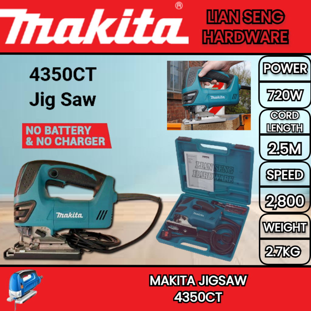 MAKITA JIG SAW 4350CT (720W) | Shopee Malaysia