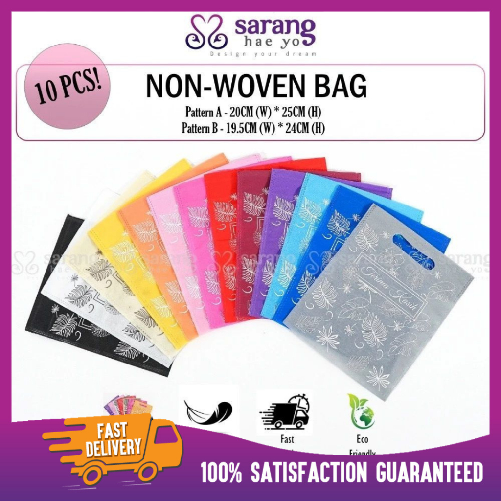 Non Woven Bag Doorgift Beg Goodies Bag Goodies Kahwin Doorgift Murah ...