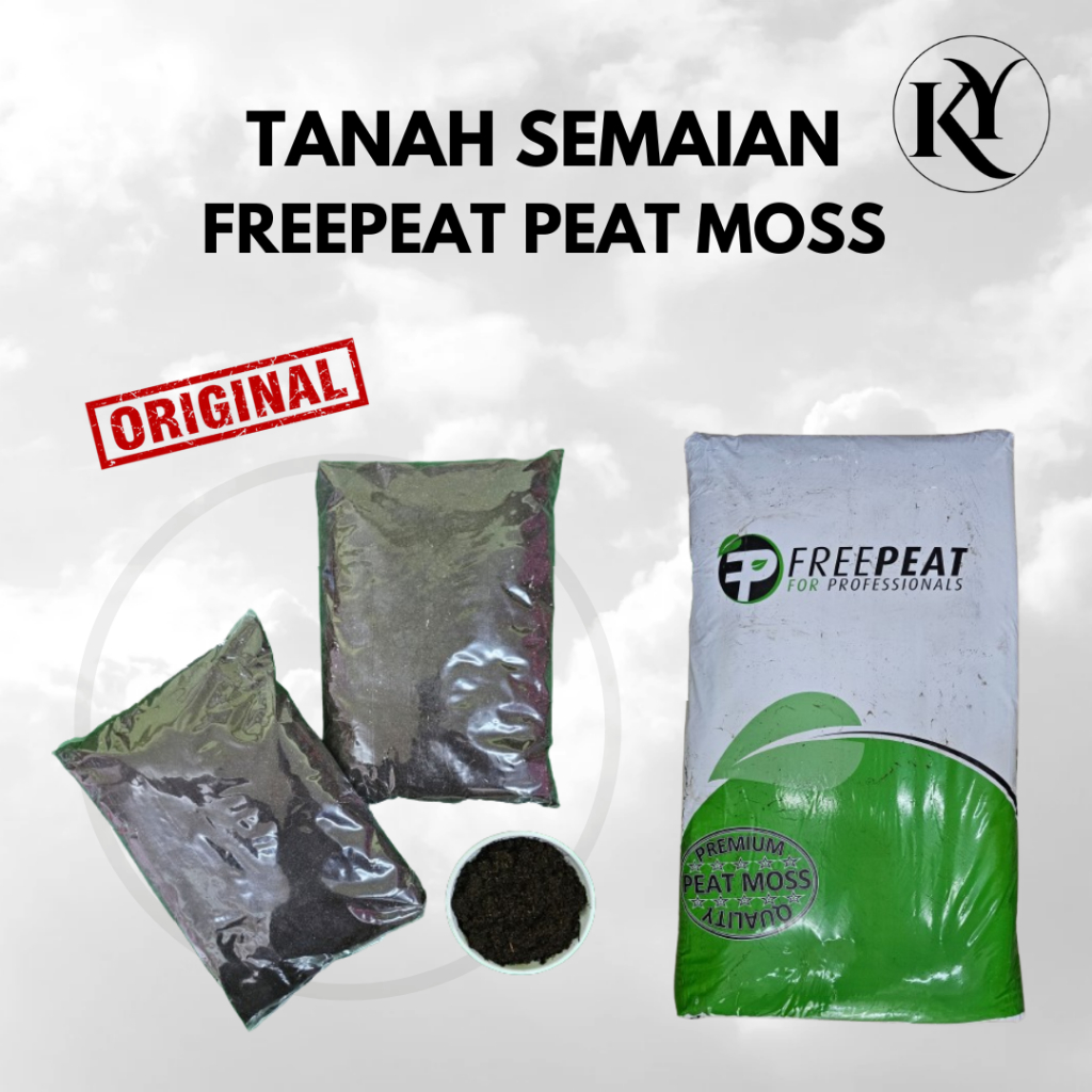 [TANAH SEMAIAN] 🌱 FREEPEAT Peat Moss Premium from Holland / FREEPEAT ...