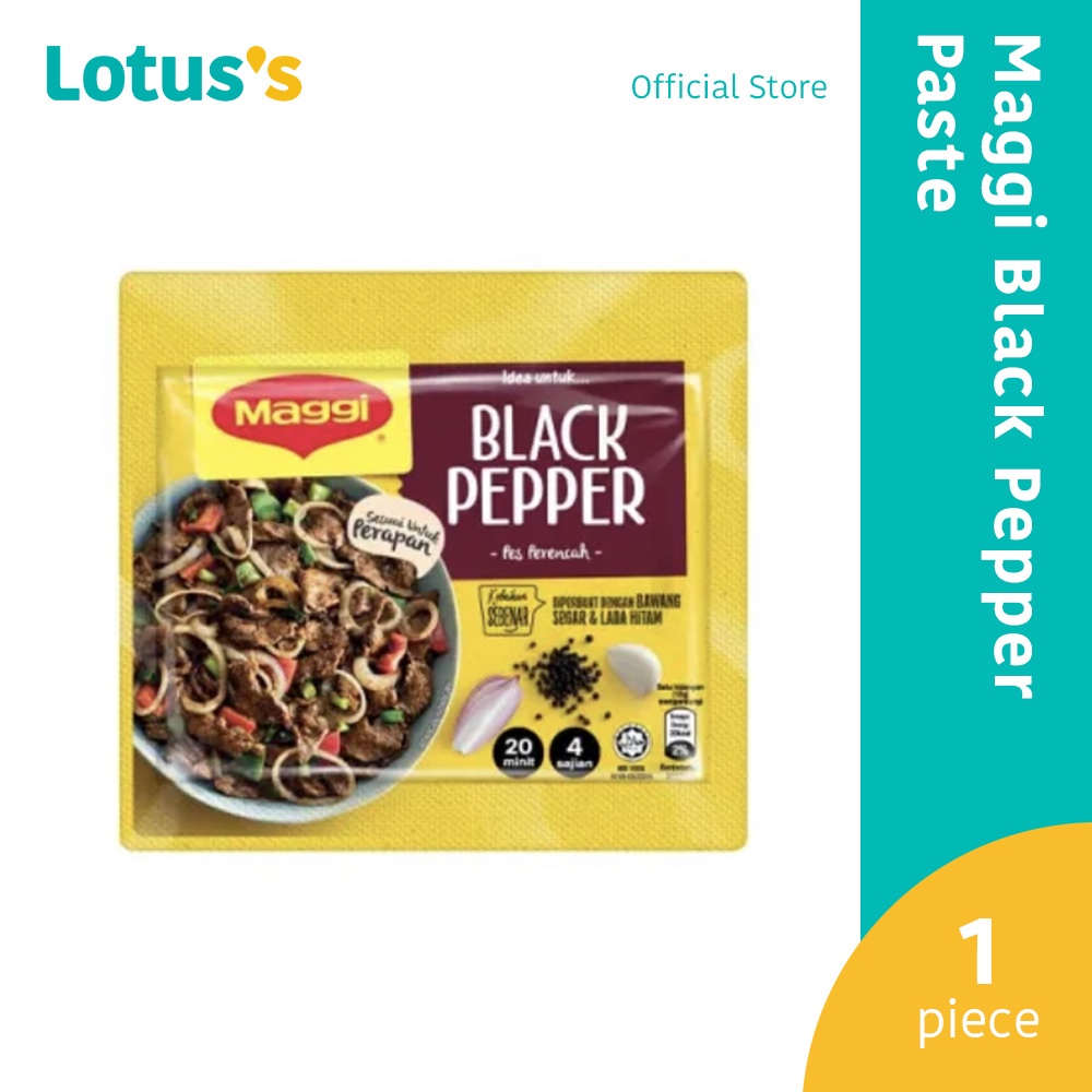 MAGGI Black Pepper Paste 60g | Shopee Malaysia