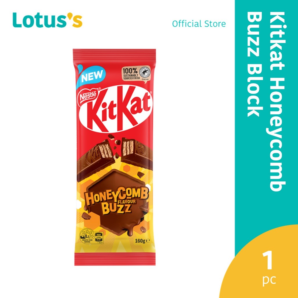 Nestle Kitkat Honeycomb Buzz Block 160g | Shopee Malaysia
