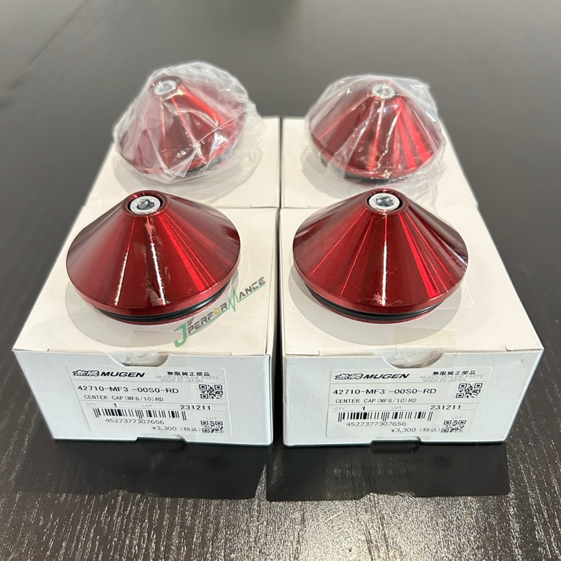 🎌 MUGEN MF10 MF8 Center Cap Set ( 4pc ) Red 🔴 Blue 🔵 Black 🌑 💯 Original Japan Rim Wheel MF10 ...