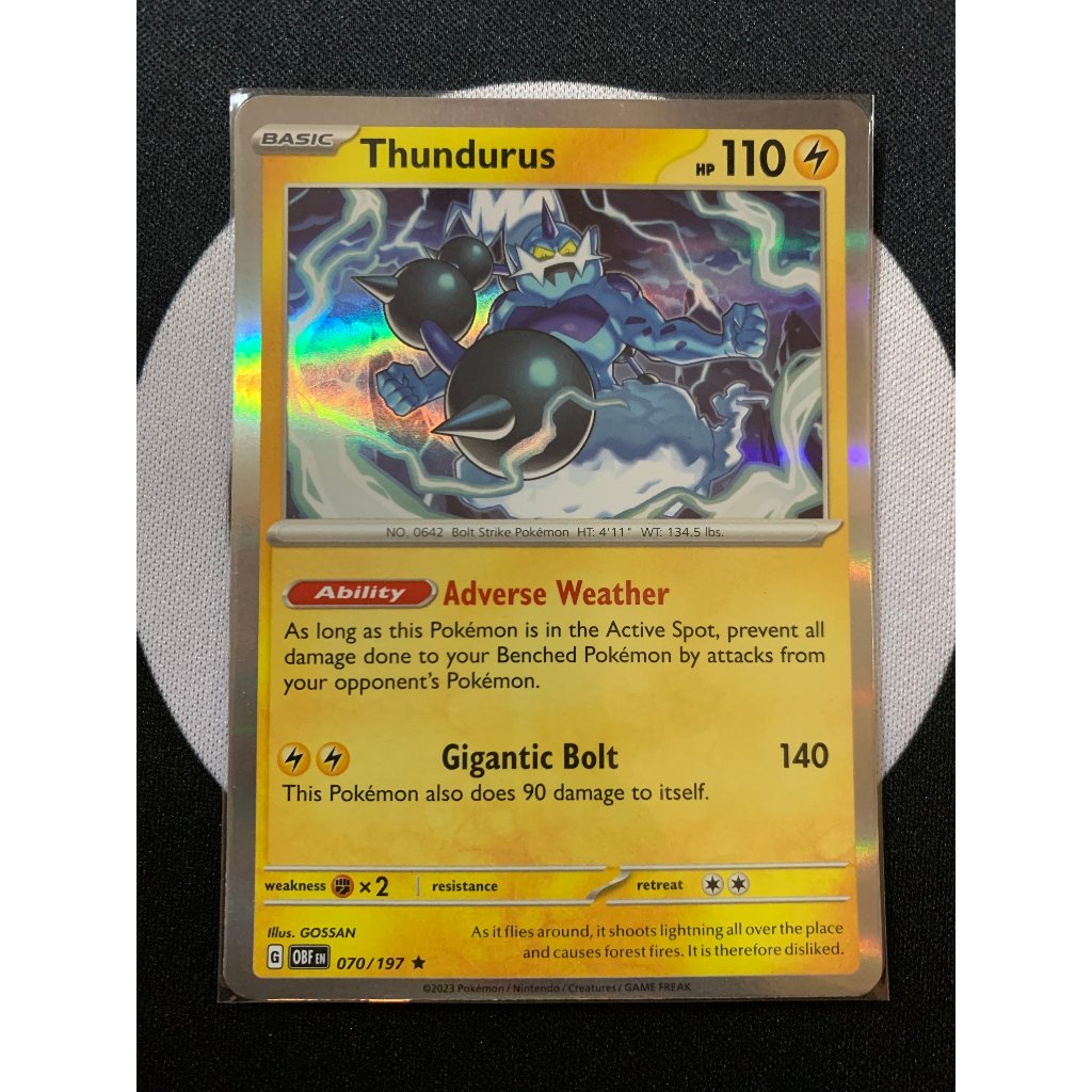 Thundurus 070/197 Pokemon TCG | Shopee Malaysia