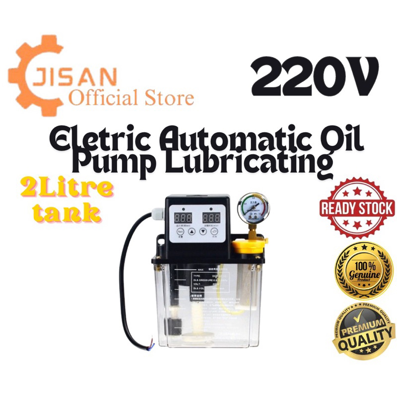 Electric automatic oiler lubricator pump 220v 2litre | Shopee Malaysia