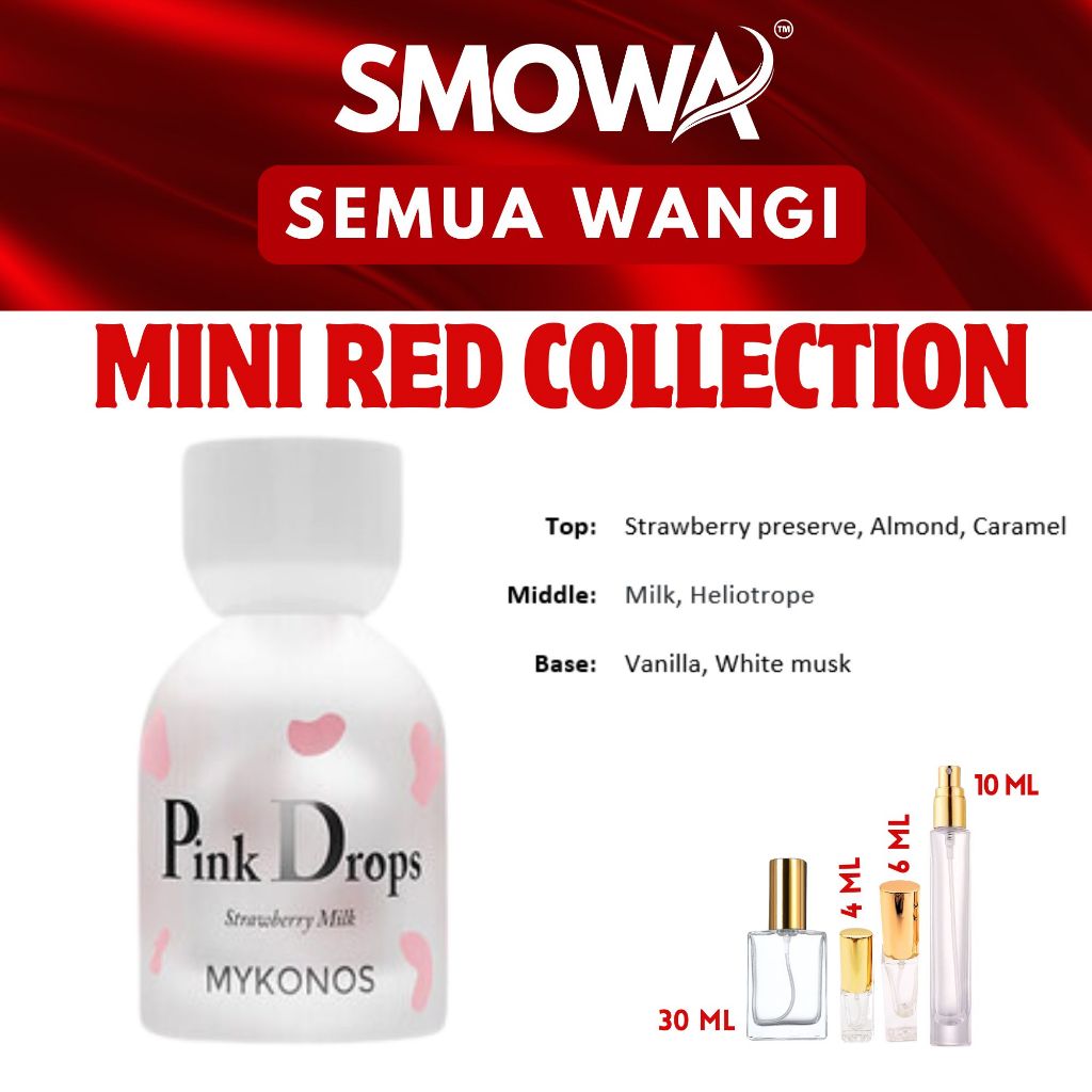 RED Mykonos Pink Drops EDP for Unisex (MINI REPACK) | Shopee Malaysia