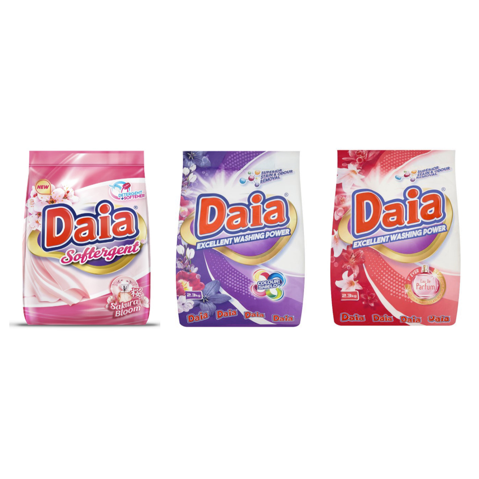 DAIA EXCELLENT WASHING POWDER EAU DE PARFUM/ SAKURA BLOOM/ COLOR SHIELD ...