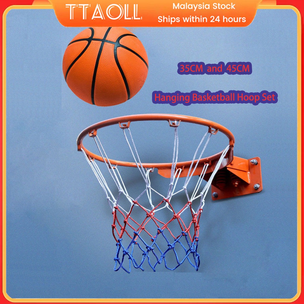 Wall-mounted basketball hoop Adult kids basketball hoop Basketball ...