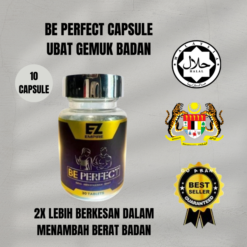 BE PERFECT VITAMIN GEMUK BADAN UBAT GEMUK BADAN VITAMIN WEIGHT GAIN ...