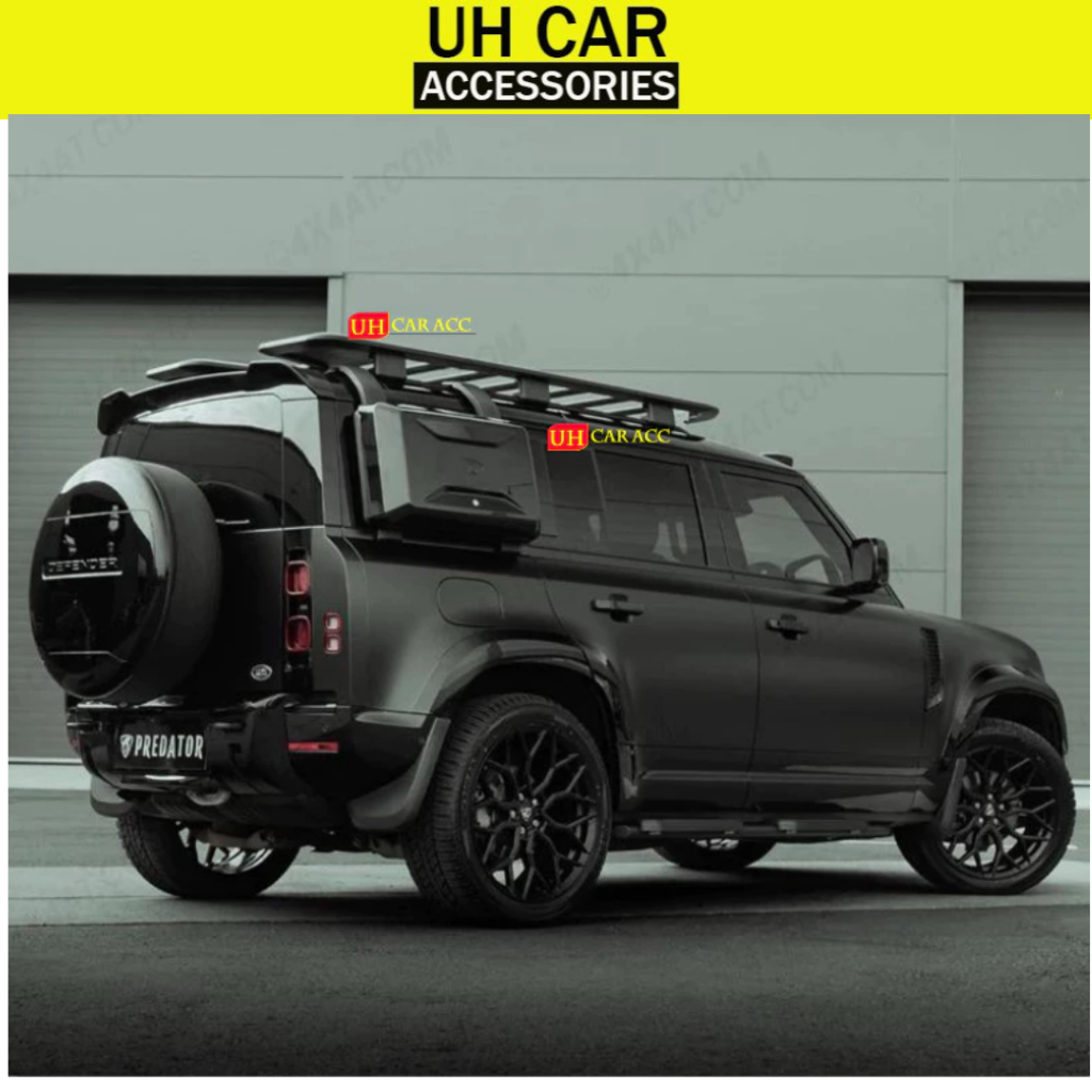 Land Rover Defender 90 110 L663 2020 - 2024 top roof rack rail bar ...