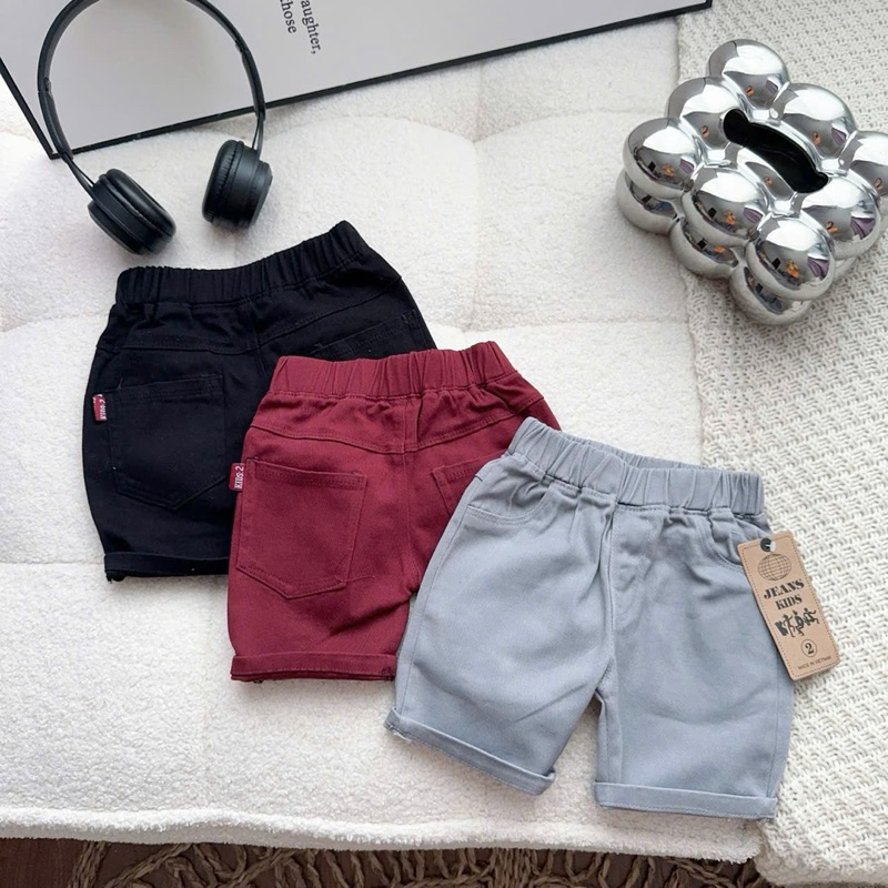 (Slim Fit) 7-18kg Baby Kids Boy Girl Unisex Slim Fit Stretchable 1/2 ...