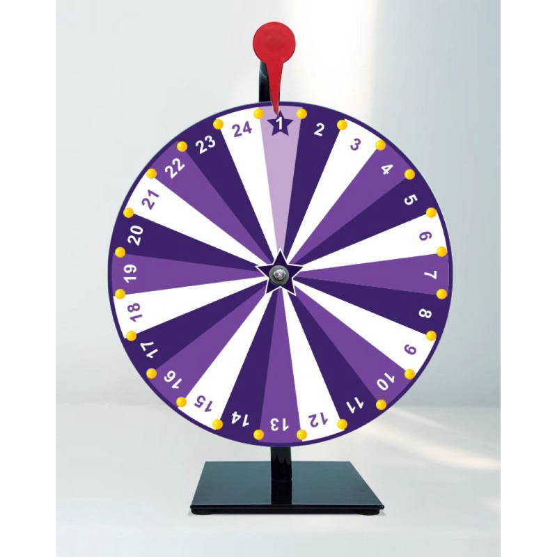 Roda Putar untuk Hadiah Meja Putar /Wheel of fortune /spin wheel/Lucky ...