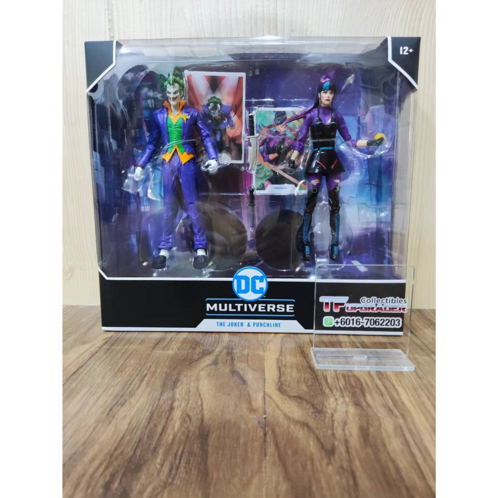 [Ready Stock] McFarlane Toys DC Multiverse The Joker & Punchline 2-Pack ...