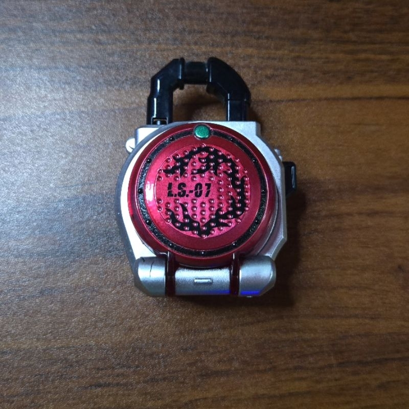 USED GP Bujin Gaim Blood Orange Lockseed Lock Seed Kamen Rider Gaim ...