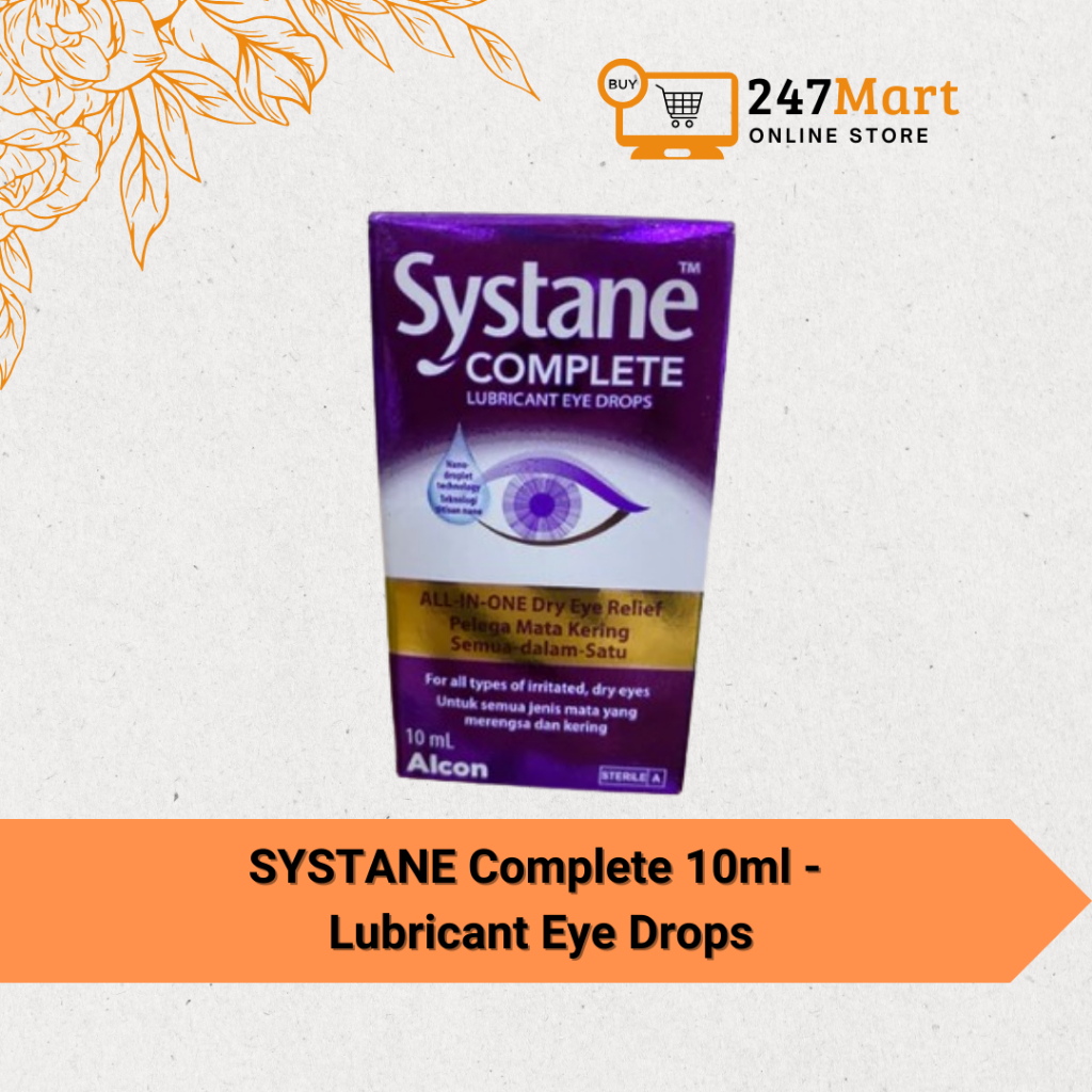 SYSTANE Complete 10ml - Lubricant Eye Drops | Shopee Malaysia