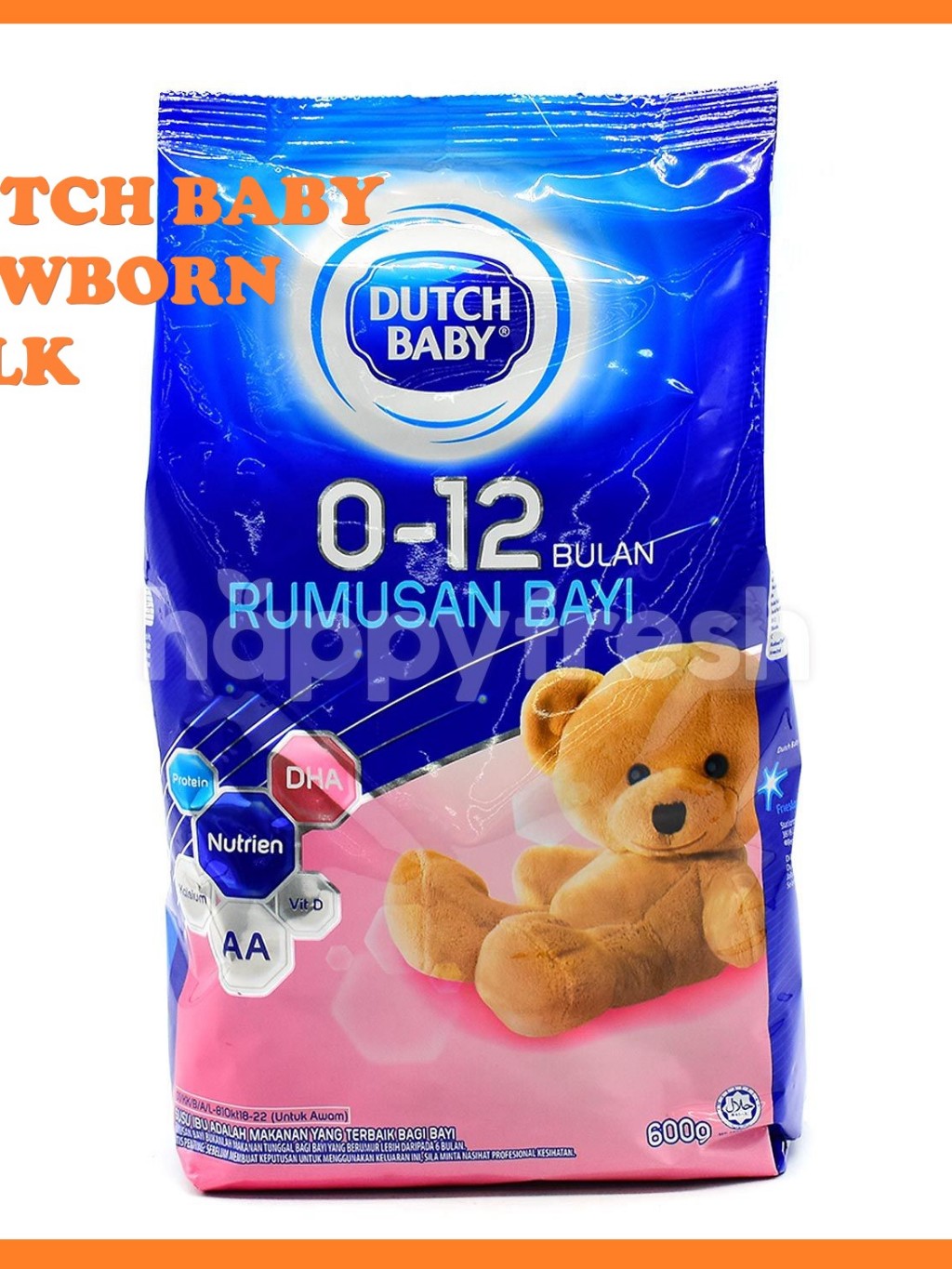 Susu Dutch Baby 0-12 Bulan Rumusan Bayi 550g (Ready Stock) Formula Milk ...