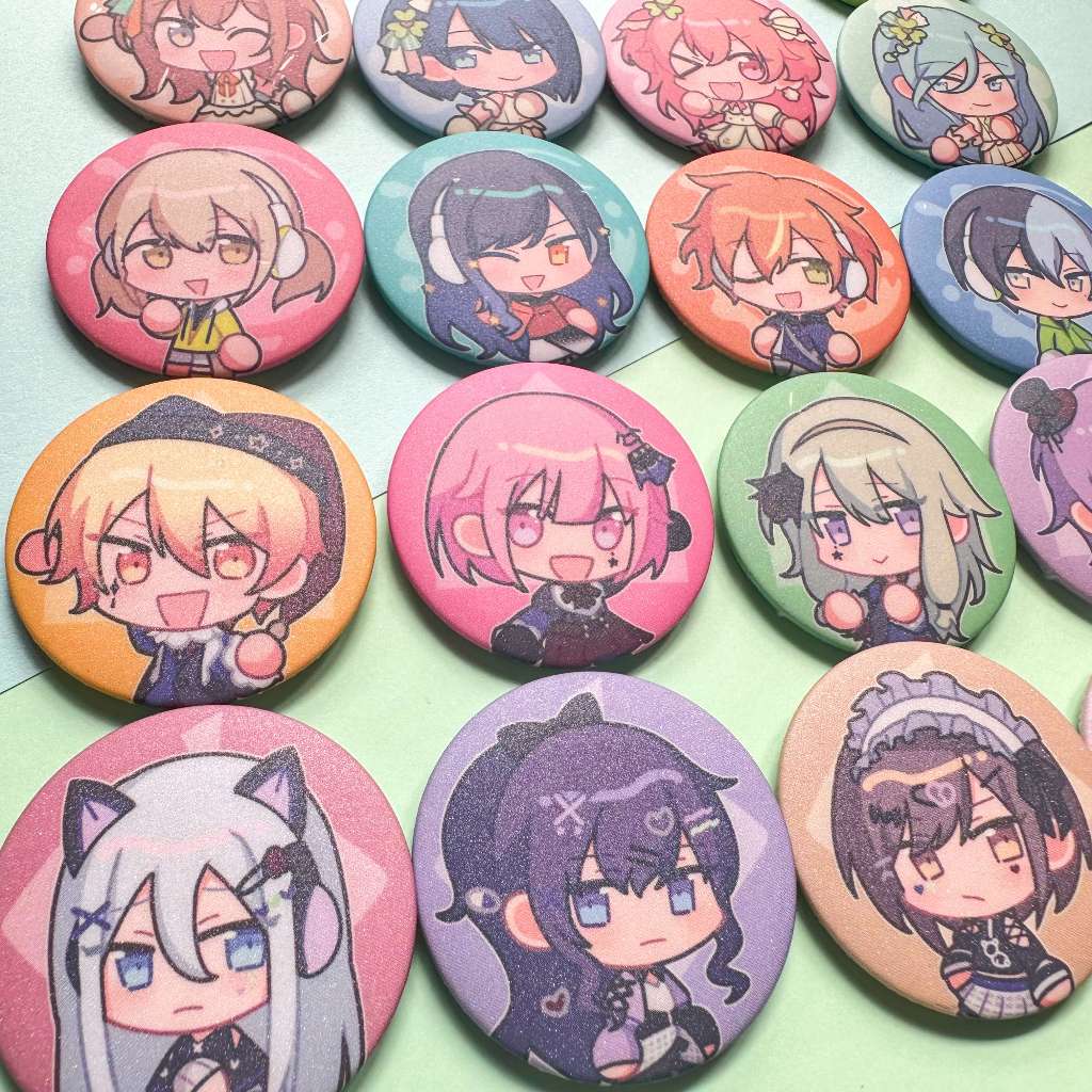 Project Sekai 44mm Badges Vocaloid Leo/need More More Jump Vivid Bad ...