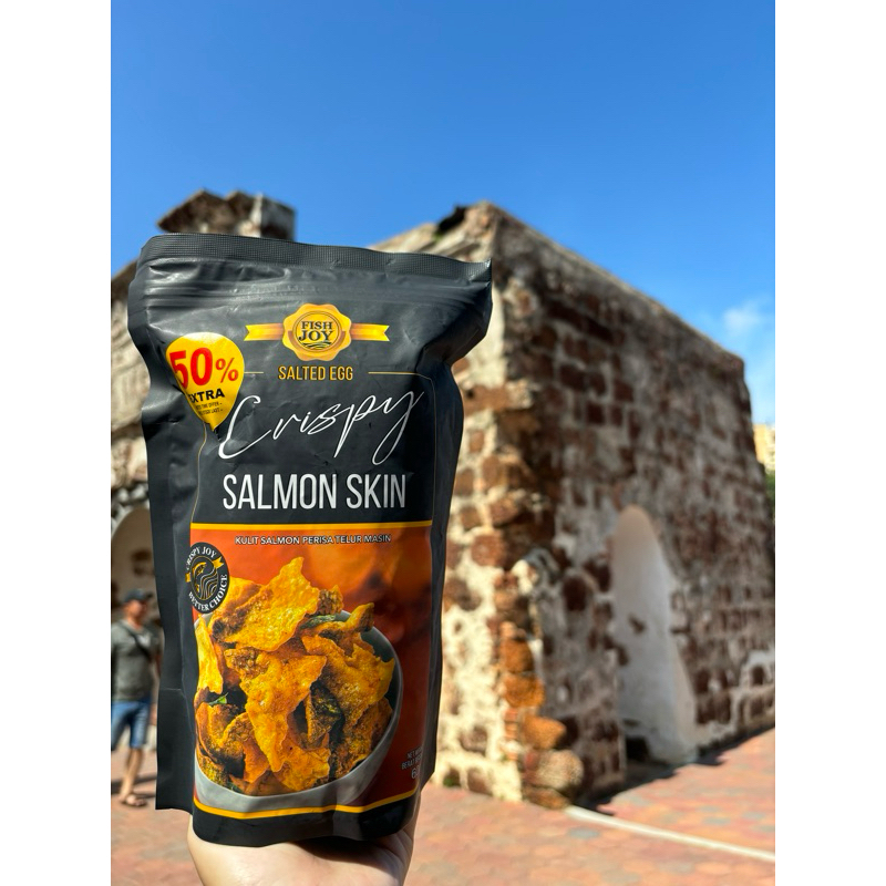 [Ready stock] Salmon Fish Skin Snack (Halal) | Shopee Malaysia