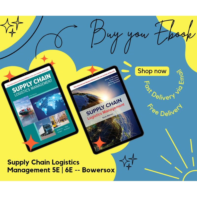 Supply Chain Logistics Management 5E | 6E | Shopee Malaysia
