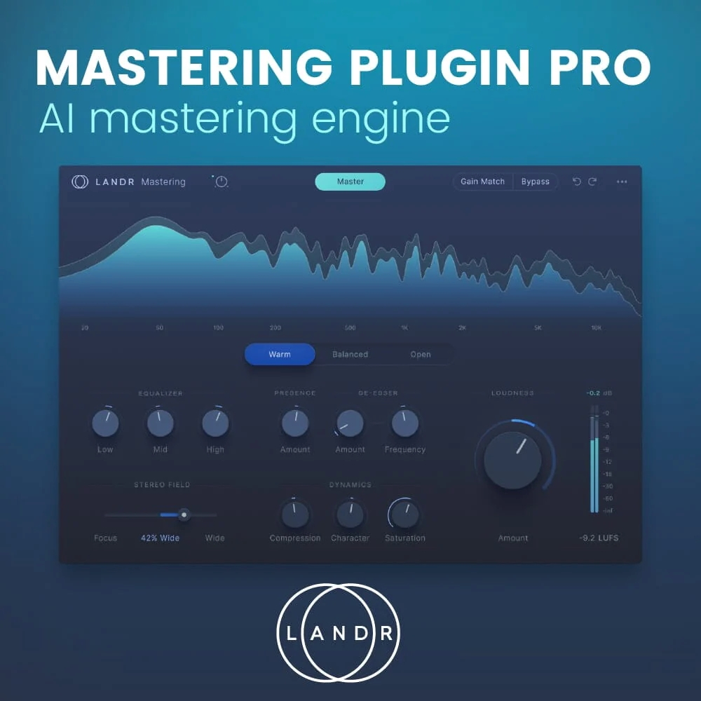Mastering Plugin Pro 𝐯𝟏.𝟏.𝟐𝟐 (Win) VST3, AAX x64 | LANDR Mastering ...