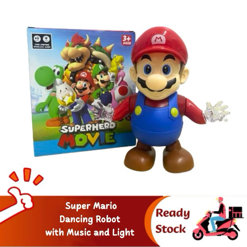 Supermario Dancing Robot Toys for Kids Dancing Robot Toys with ...