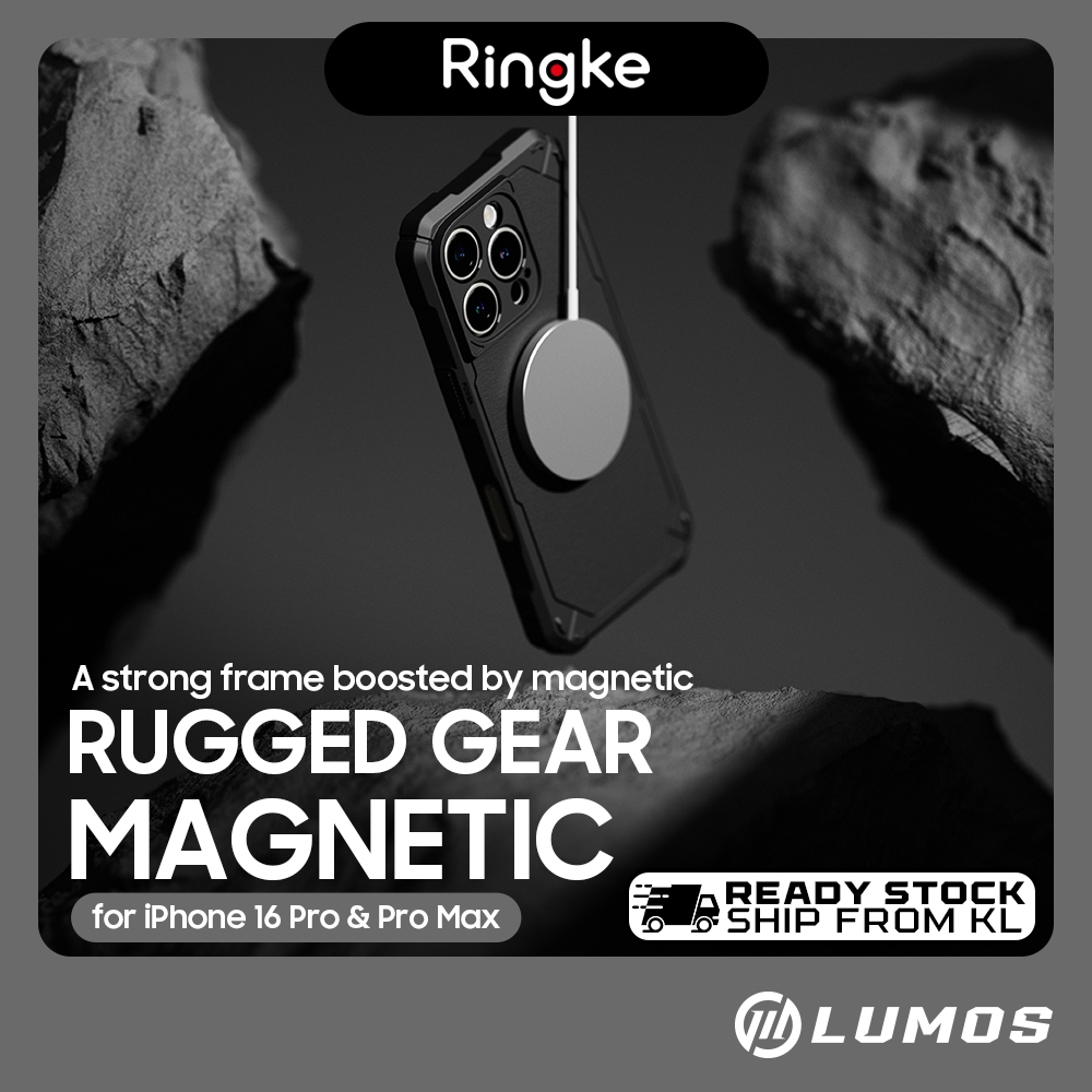 Ringke Rugged Gear Magnetic for i --- P 16 Pro /16 Pro Max Protective ...