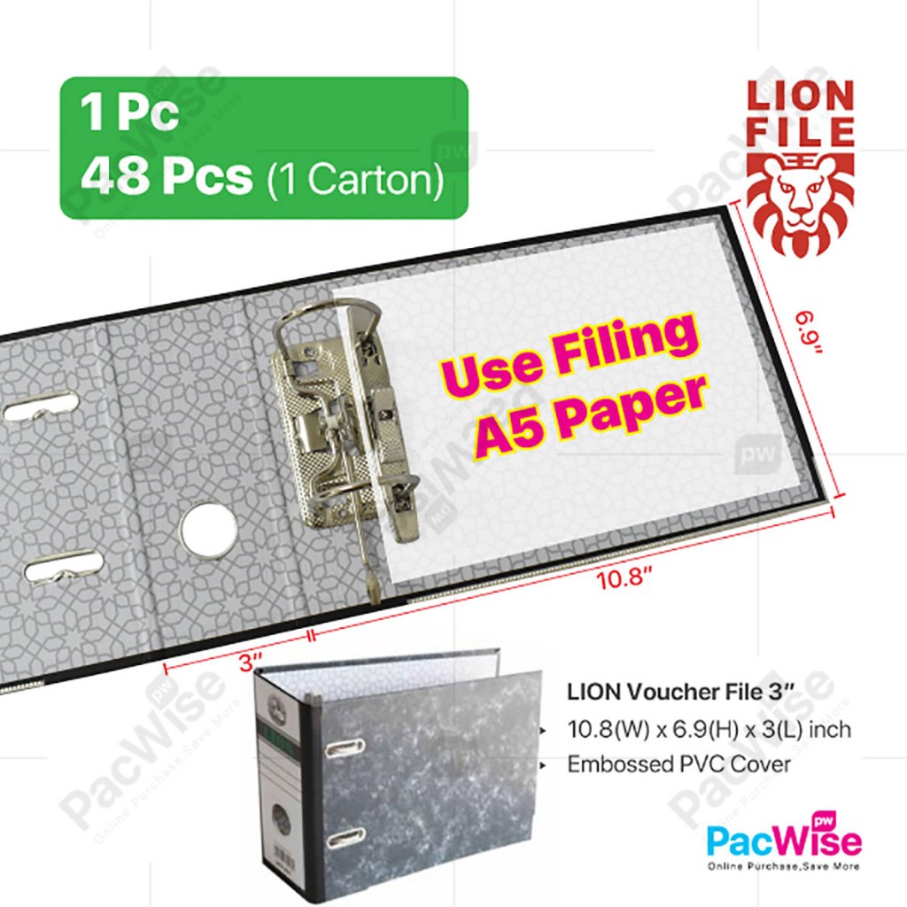 Arch File F4 – 2" & 3" Lever Arch Folder | ABBA File / Lion Arch File ...