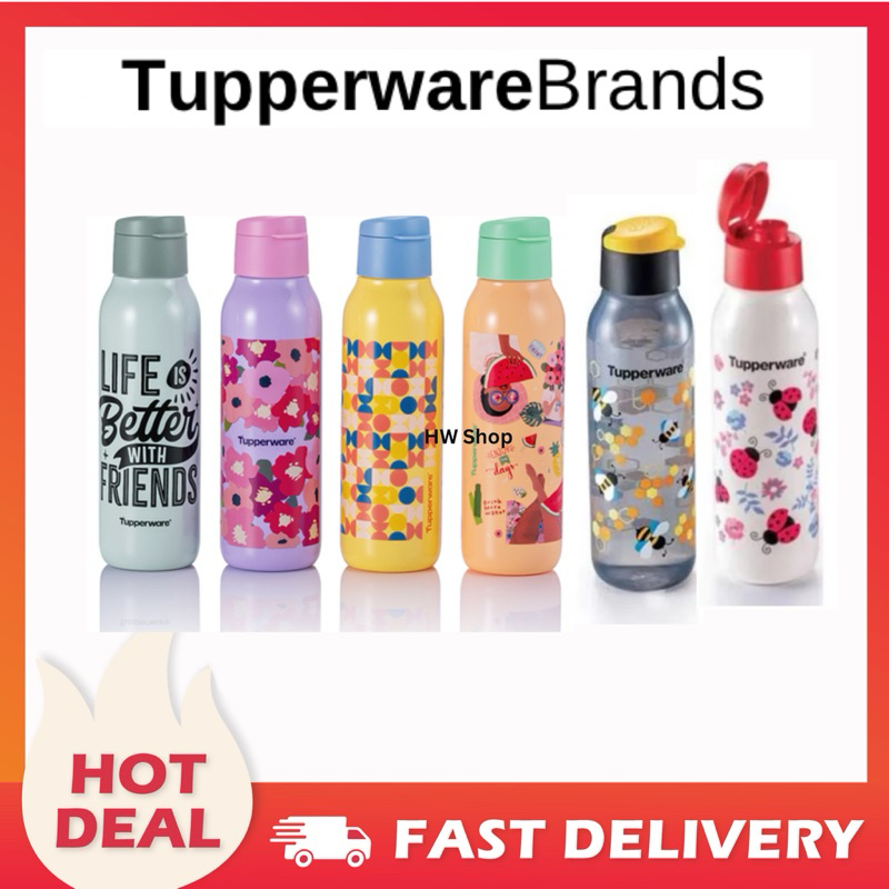 SALE🔥🔥Tupperware Eco Bottle Bug/Bee/Round Eco Bottle (1) 750ml | Shopee ...