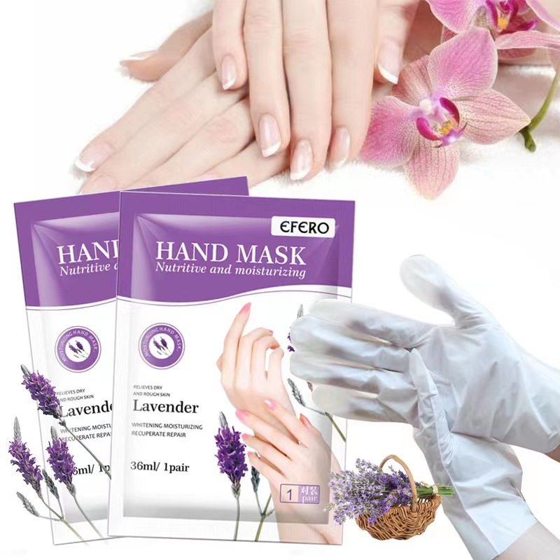 Hand Mask Moisturizing Beriberi Lavender Exfoliating Hand care Calluses ...