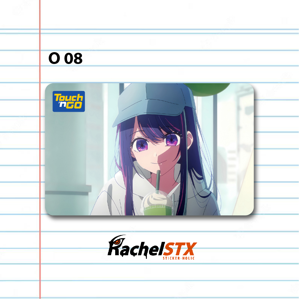 Sticker kad TnG NFC anime oshi no ko ai hoshino ruby hoshino card ...
