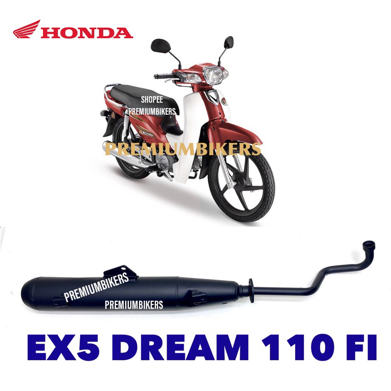 DREAM 110 FI EX5 110FI FUEL INJECTION MUFFLE EKZOS EXHAUST EXZOS EJOS ...