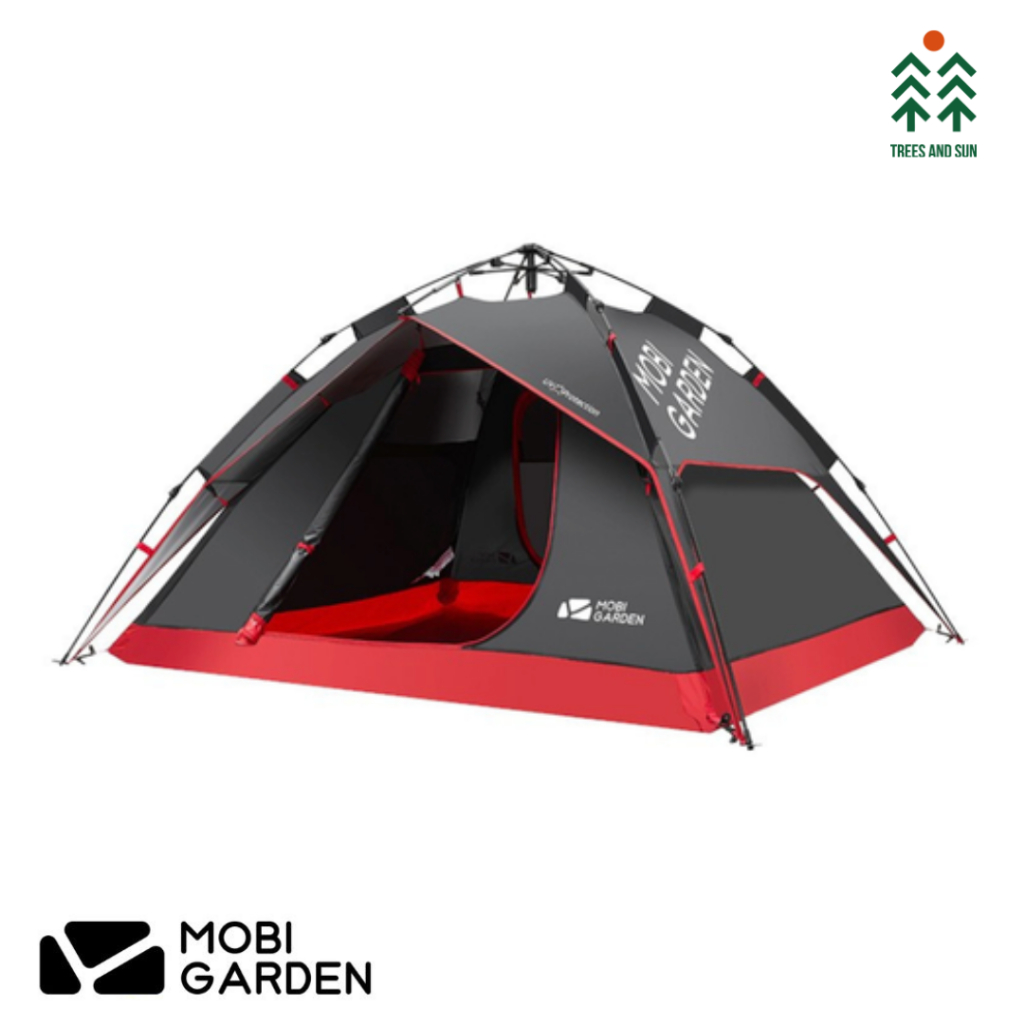 Mobi Garden Pop up 4 Person Tent Auto UV protection tent Easy Set up ...