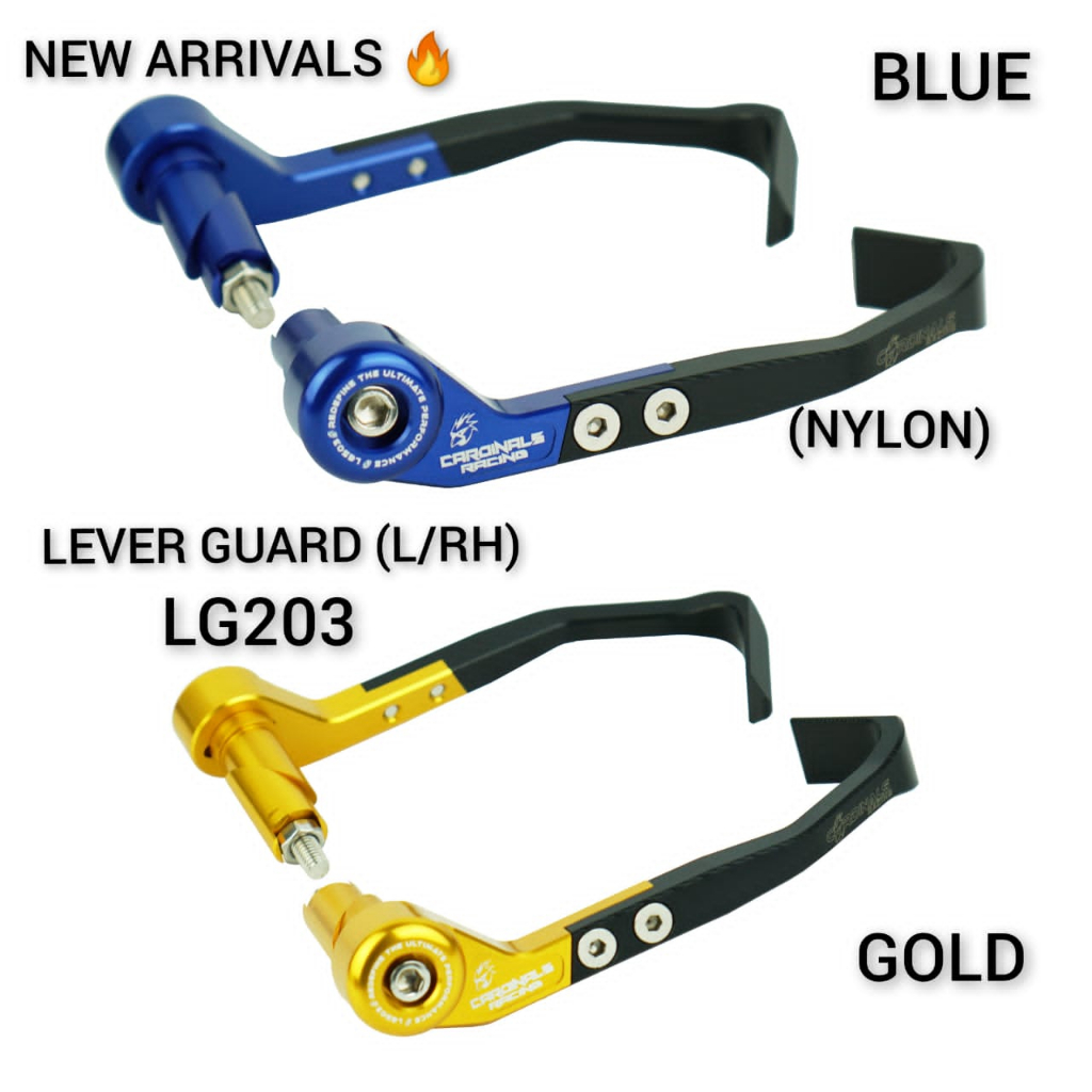 ( LG203 ) CARDINALS RACING LEVER GUARD SET ( LH + RH ) UNIVERSAL ...