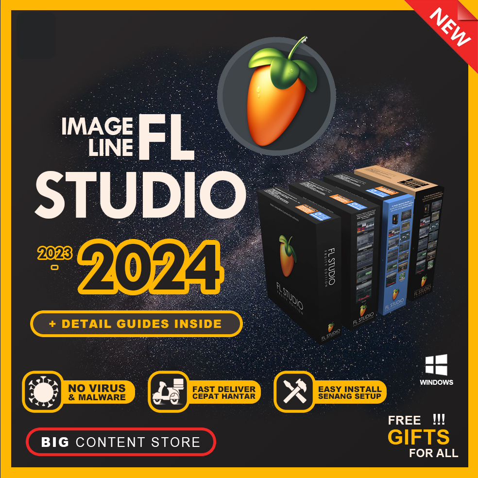 FL studio Producer edition v24.2 + Ozone Advanced v9 + Autotune v9 ...