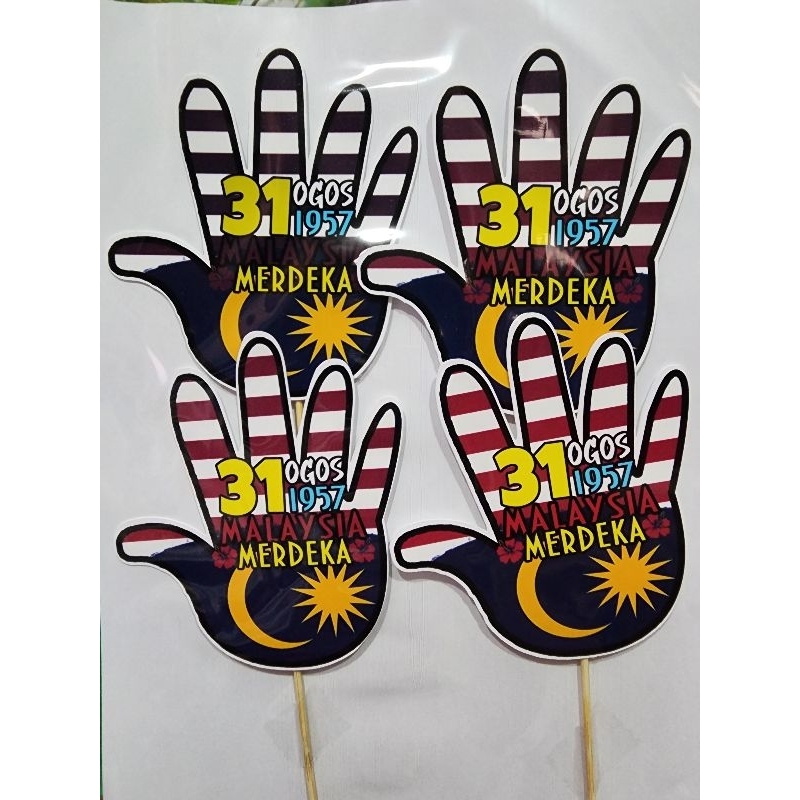 TOPPER CAKE MERDEKA READY STOCK | Shopee Malaysia