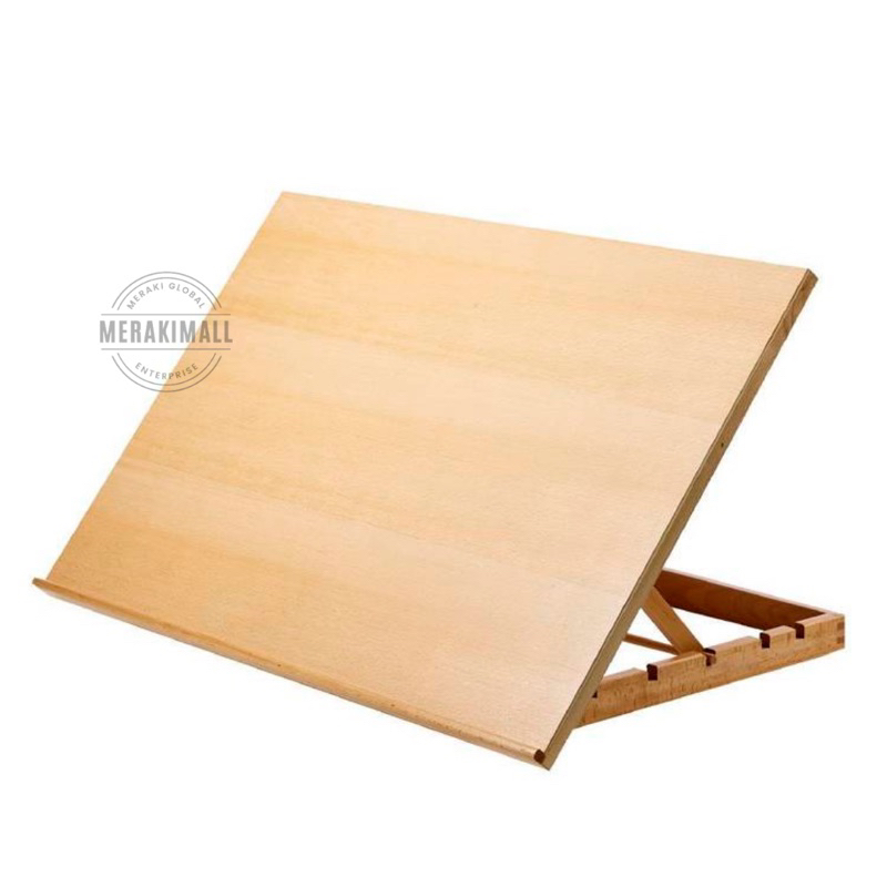 Adjustable Portable Wooden Drawing Board Table Easel 5 Positions | Art ...